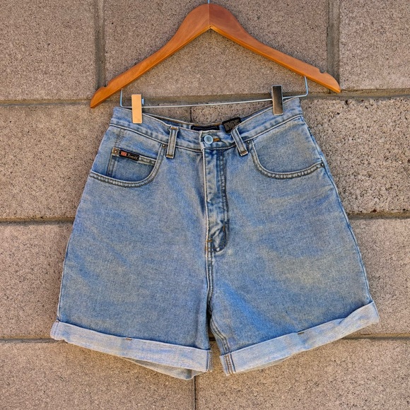 Route 66 | Shorts | Vintage Route 66 Denim Mom Shorts | Poshmark